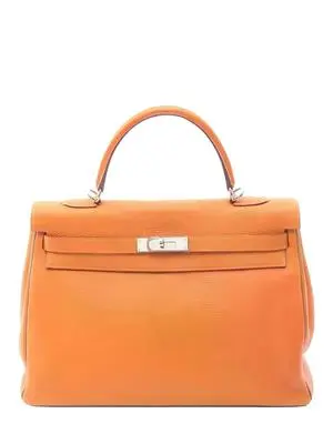 Hermès 2005 35 Kelly Tote Bag - Orange