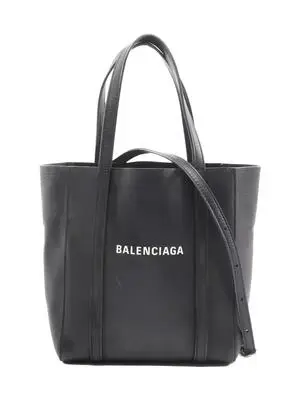 Balenciaga 2000s Xxs Everyday Tote Bag - Black