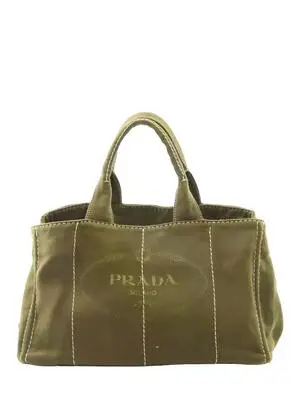 Prada 2000s Kanapa Tote Bag - Brown