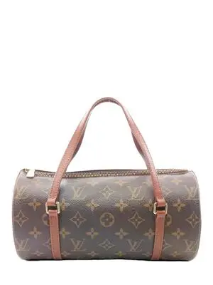 LOUIS VUITTON 1998 Papillon Tote Bag - Brown