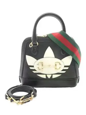 Gucci X Adidas 1955 Horsebit Mini Tote - Black