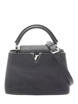 LOUIS VUITTON 2018 Bb Capucines Handbag - Black