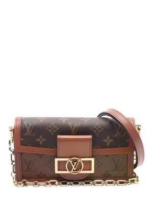 LOUIS VUITTON 2010s Dauphine Shoulder Bag - Brown