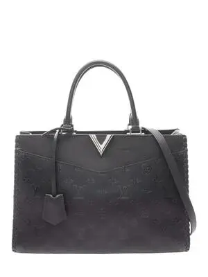 LOUIS VUITTON 2010s Empreinte Leather Tote Bag - Black