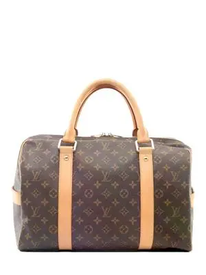 LOUIS VUITTON 2006 Monogram Boston Tote Bag - Brown