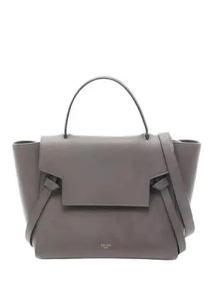 Celine 2000s Micro Belt Tote Bag - Grey