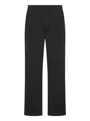 THE ROW Time Pant In Cotton - Black
