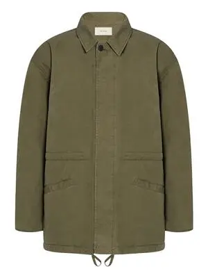 THE ROW Maxence Cotton Jacket - Military Green