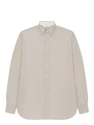 THE ROW Melchior Shirt - Deep Bistre