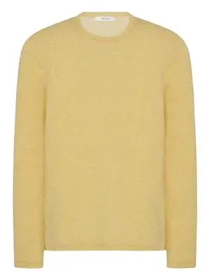 THE ROW Casas Cashmere Sweater - Pale Yellow