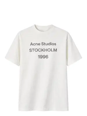 Acne Studios 1996 Stamp Logo T-shirt - White