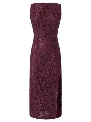 Pinko Drupa Lace Dress - Purple
