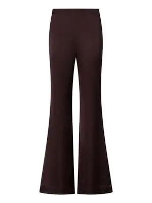 Pinko Pinolo Satin Trousers - Purple