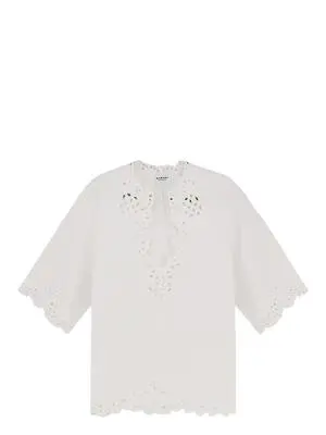 MARANT ETOILE Shana Cotton Shirt - White