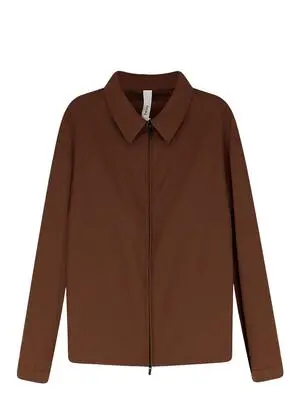 HEVO Verdemare Wool Blend Jacket - Brown