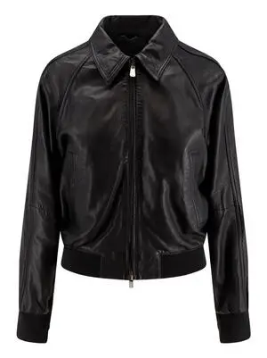 PINKO Barbra Leather Jacket