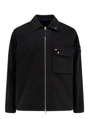 STONE ISLAND DENIM RESEARCH Canvas Shirt Jacket - Black