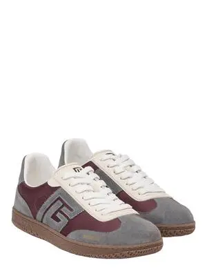 Balmain Swan Trainers - Red