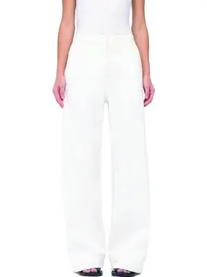 Another Tomorrow Carpenter Denim Pant - Off White