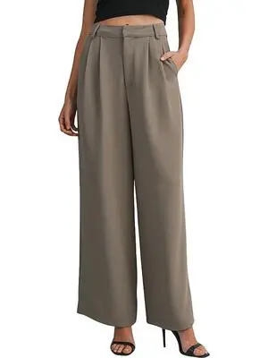 LUVEE Pleated Dress Pants