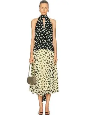 Staud Camryn Dress - Ditsy Multi