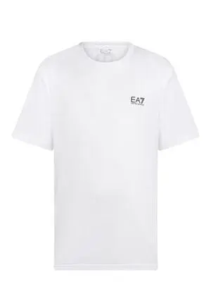 EA7 T-shirt Size Cotton - White