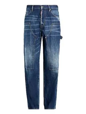 Dsquared2 Cotton Straight-leg Jeans - Blue