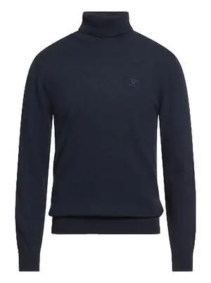 BERNA Wool, Viscose, Polyamide And Cashmere Turtleneck - Midnight Blue