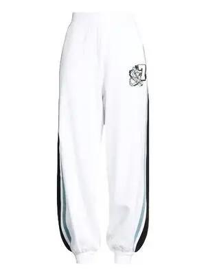 EA7 Track Pants With Logo - White