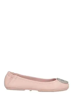 Tory Burch Light Goatskin Ballet Flats - Pink