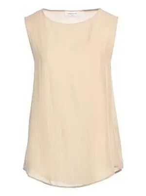 Fabiana Filippi Crepe Top - Beige
