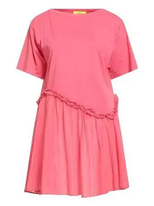 TWINSET T-shirt In Jersey And Voile - Red