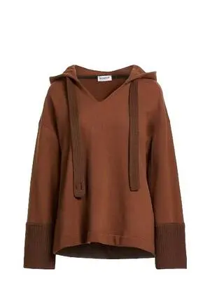 DONDUP Cotton Fleece Sweatshirt - Brown