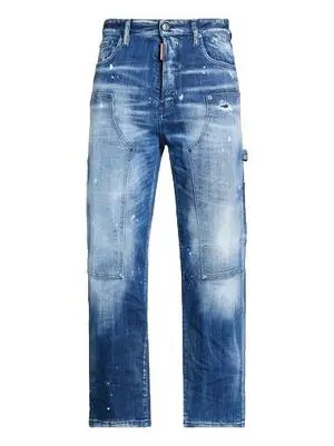 Dsquared2 Baggy Fit Jeans - Blue