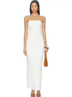 SNDYS Mimi Maxi Dress - White