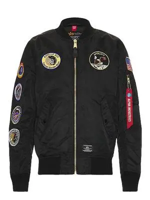 Alpha Industries L-2b Apollo Gen Ii Flight Jacket - Black