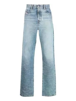 DIESEL® D-viker Straight-leg Jeans - Blue