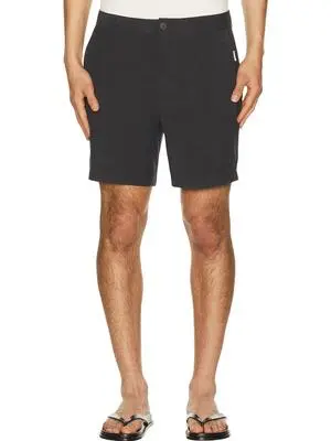 Onia 4-Way Stretch 7" Versatility Short Charcoal