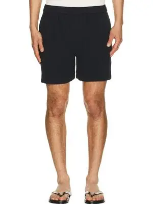 FRAME Open Weave Shorts - Dark Navy