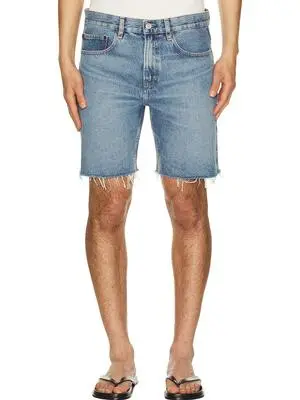 FRAME Relaxed Fit Denim Short - Aeris