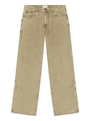 HONOR THE GIFT Washed Twill Jean Taupe