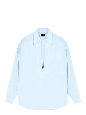 GIORGIO ARMANI Open Silk Shirt