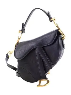Dior Saddle Micro Shoulder Bag - Black