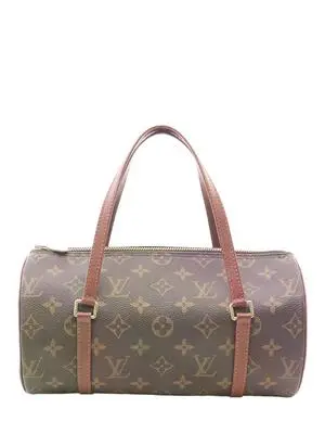 LOUIS VUITTON 2000 Monogram Papillon 26 Handbag - Brown