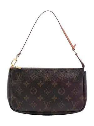 LOUIS VUITTON 2005 Monogram Pochette Accessoires - Brown