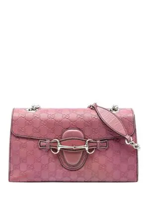 Gucci 2016-2026 Medium Sissima Emily Shoulder Bag - Pink