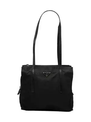 Prada 2000-2013 Tessuto Shoulder Bag - Black