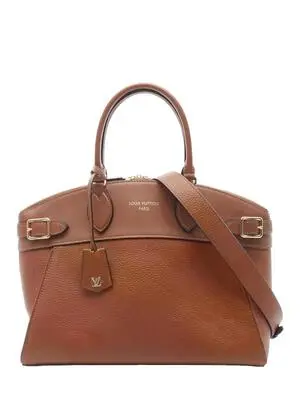 LOUIS VUITTON Taurillon Vendome Mm Satchel - Brown