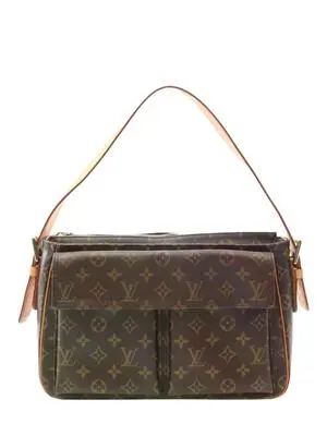 LOUIS VUITTON 2005 Monogram Viva Cite Gm - Brown