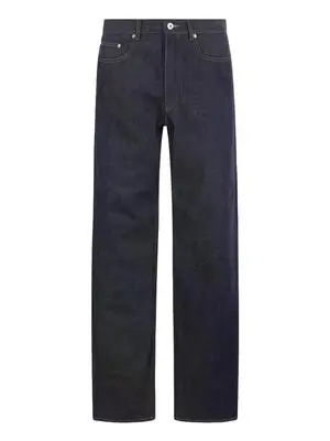 JW Anderson Five-pocket Straight Jeans - Blue